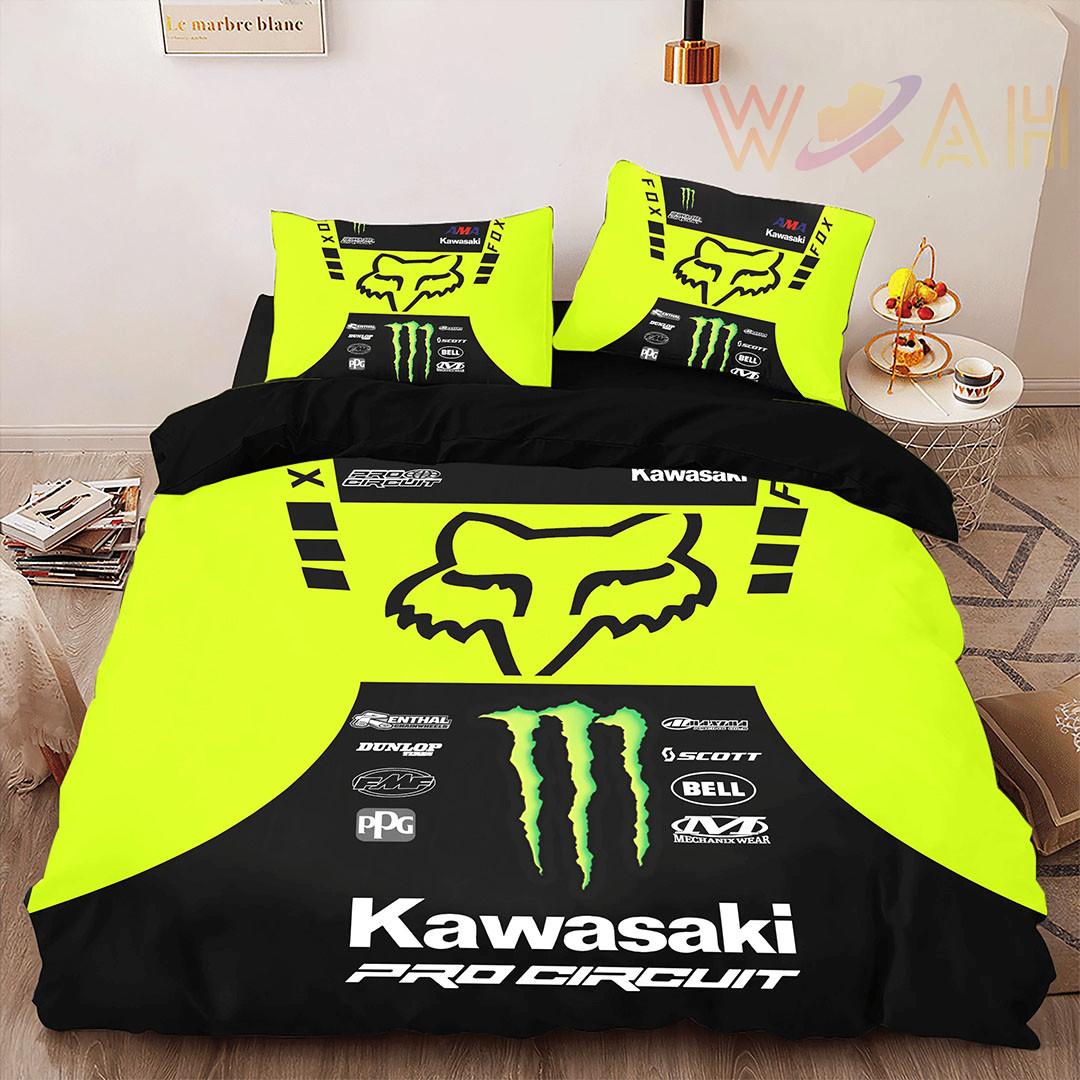 Fox Racing Monster Energy bedding set - WoahTee - WoaahTee Shop